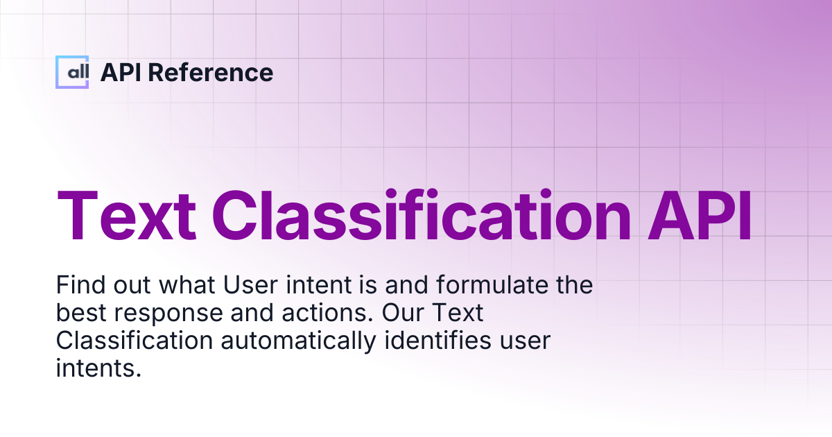 Text Classification Api Api Reference